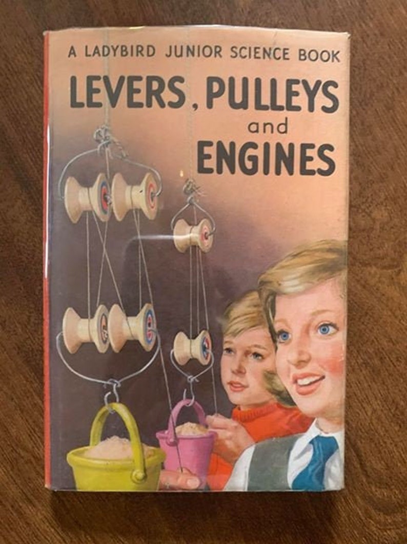 A Ladybird Junior Science Book: Levers, Pulleys, and Engines, 1963 - Etsy