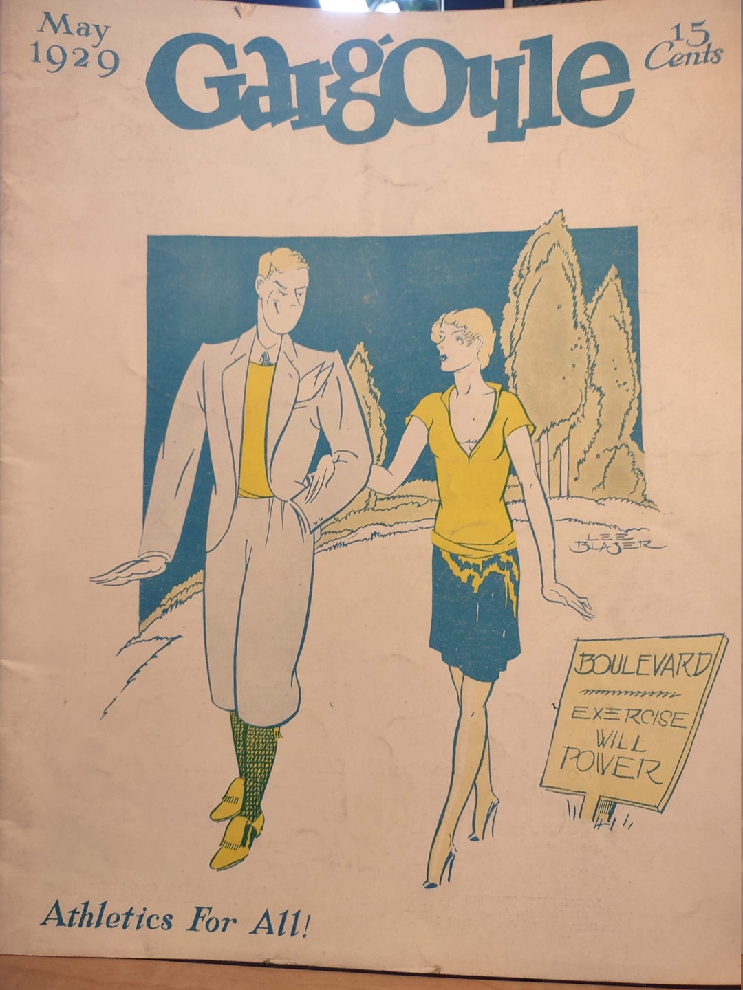 Gargoyle Magazine der Universität von Michigan Mai 1929 - Etsy Österreich