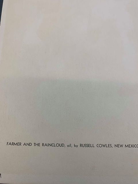 1939 Farmer and the Raincloud, Painting by Russell Cowles - Etsy