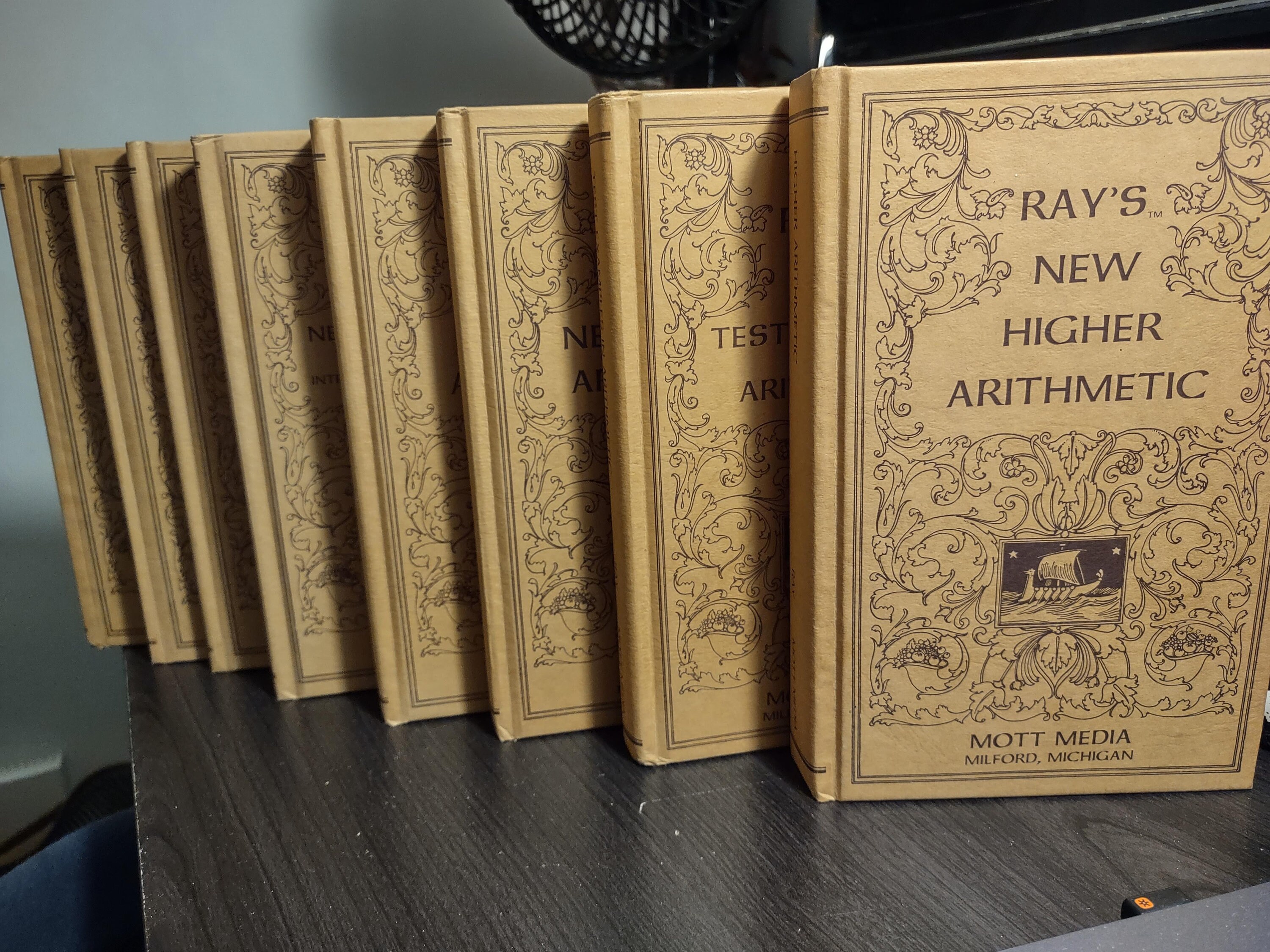 Ray's Arithmetic Series 8 Volume Set eclectic Education - Etsy