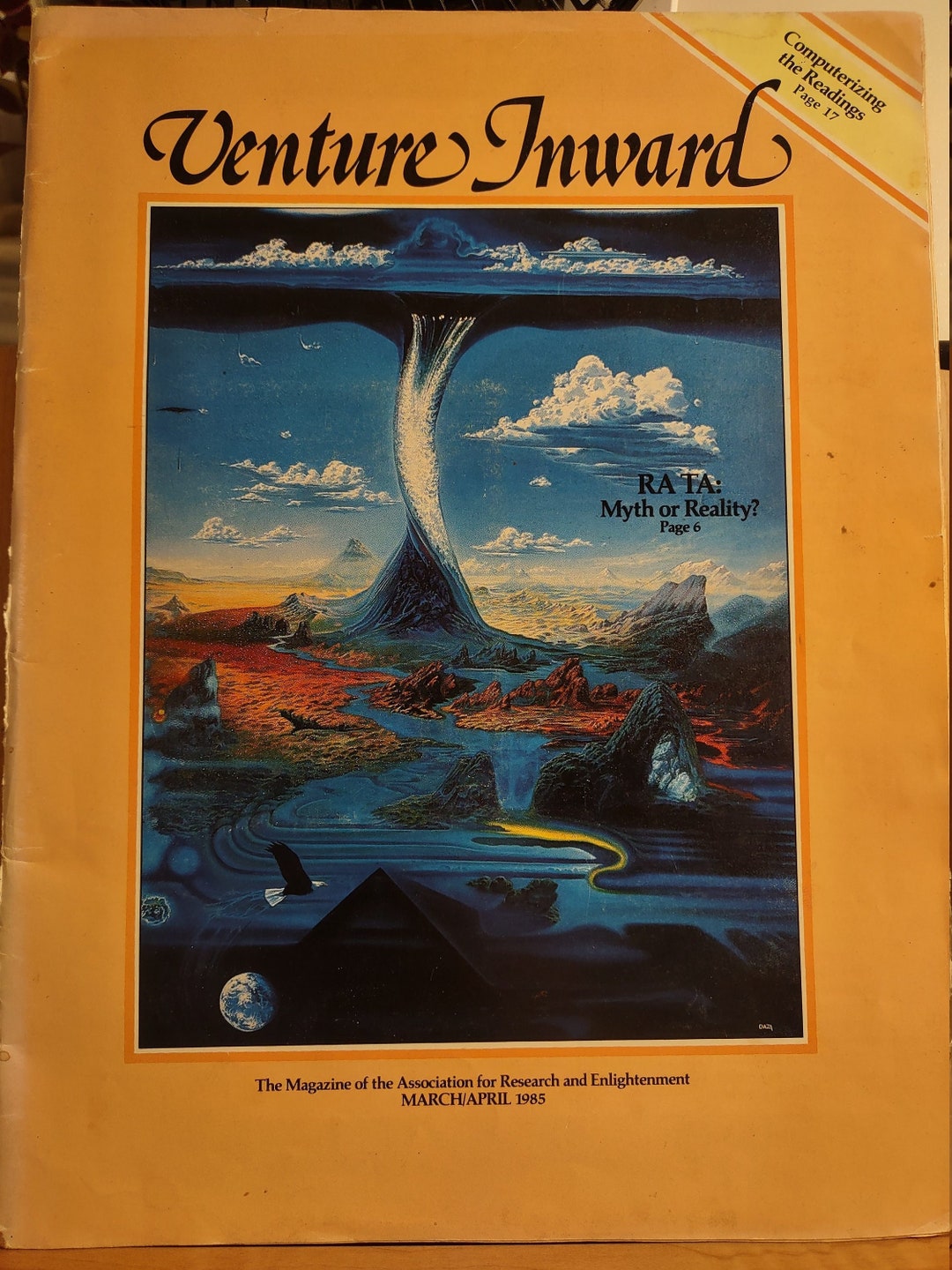 Venture Inward Magazine, March/april 1985 - Etsy