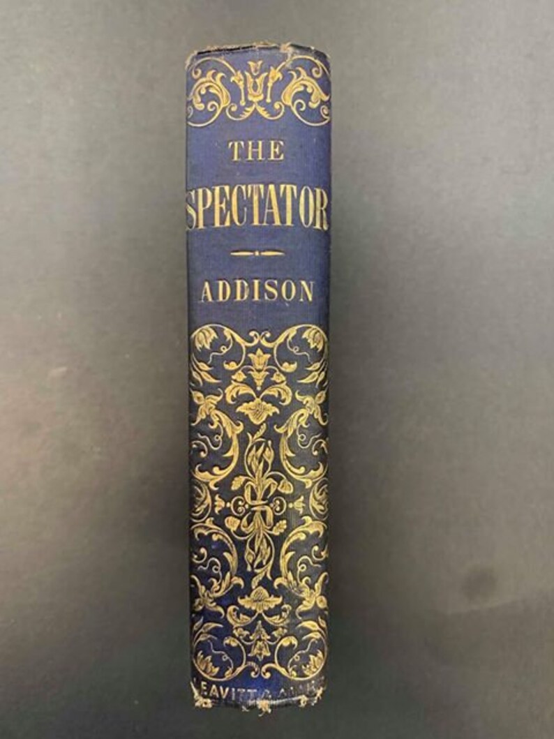 The Spectator Addison 1851 | Etsy