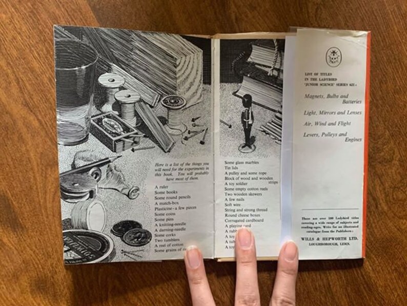 A Ladybird Junior Science Book: Levers Pulleys and Engines - Etsy