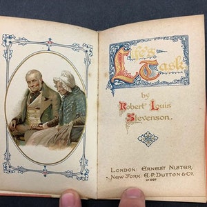 Life's Task by Robert Louis Stevenson, 1929 - Etsy