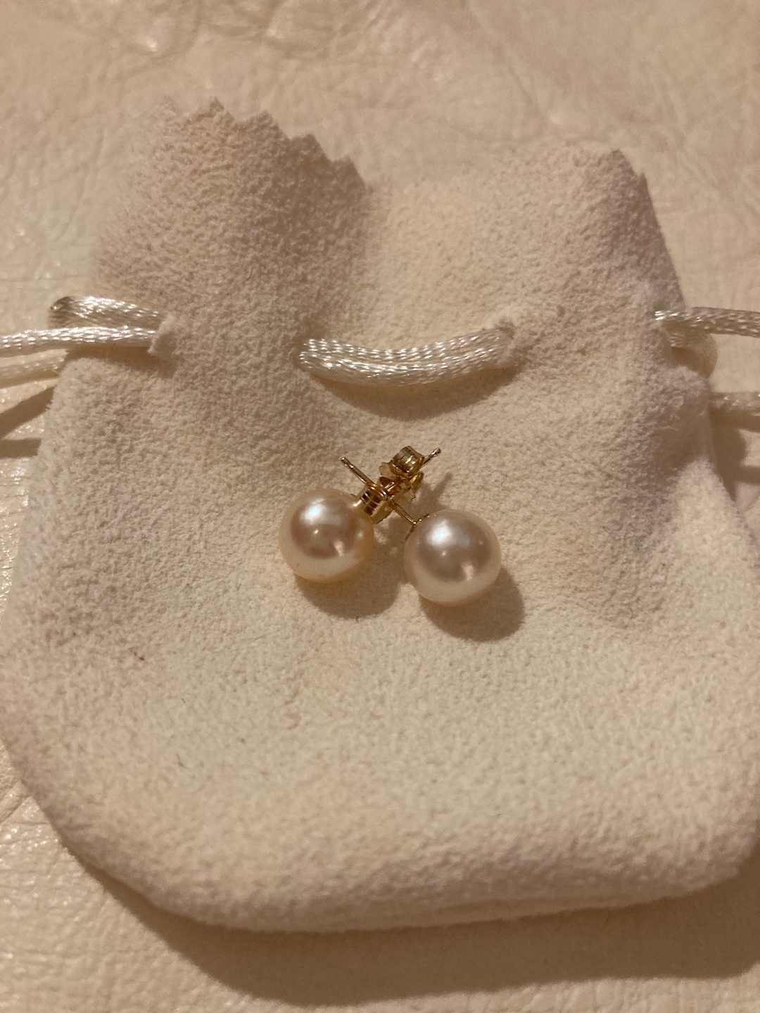Mikimoto 8mm Pearl Earrings,14k - Etsy