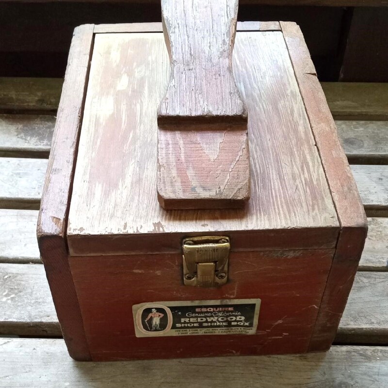 Shoe Shine Box - Etsy