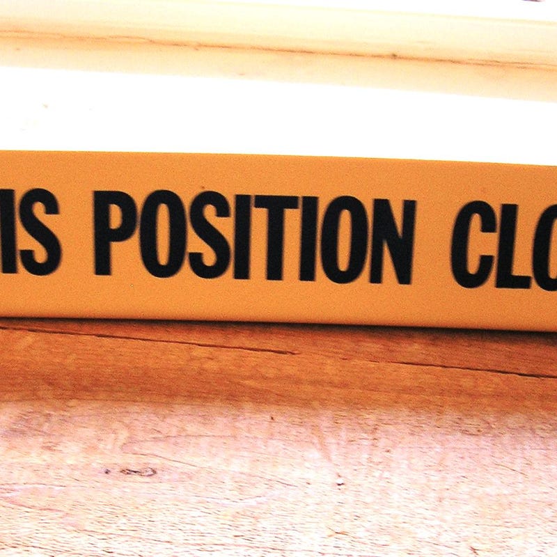 Counter Closed Sign - Etsy