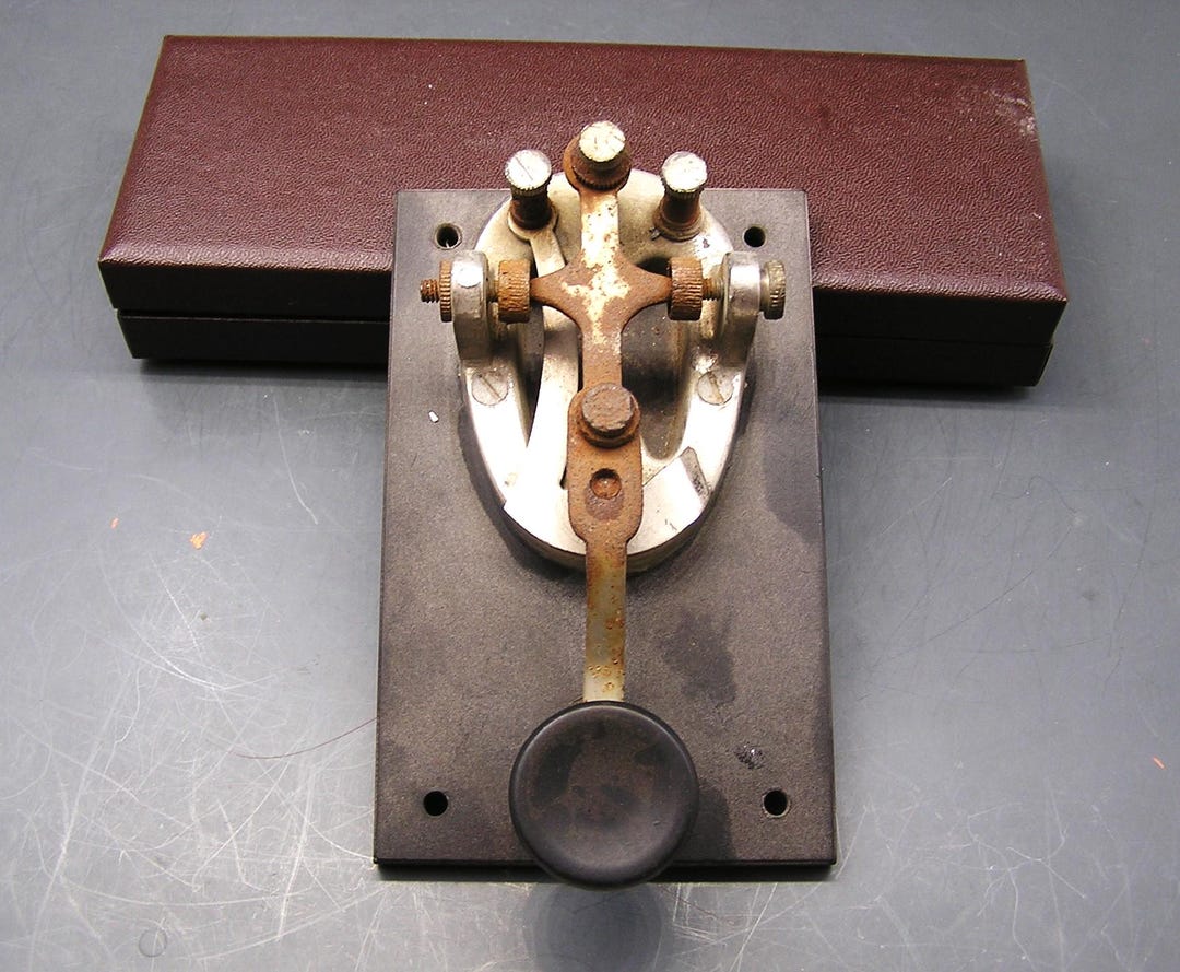J38 Morse Code Key U.S. Military WA2LUC - Etsy