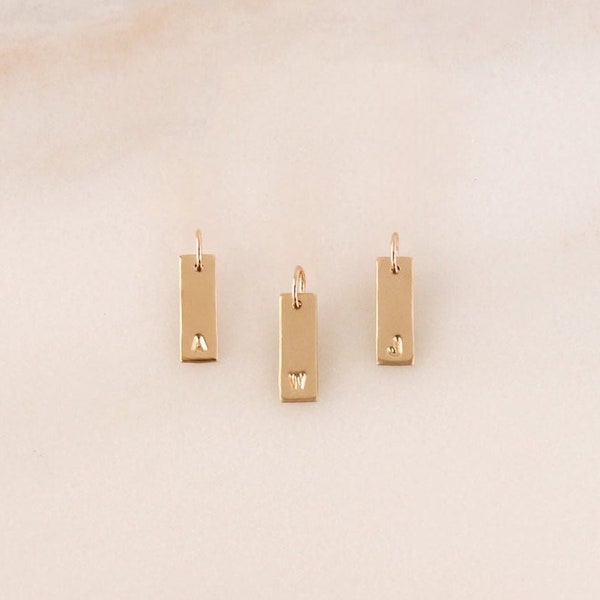 Initial Charm - Etsy