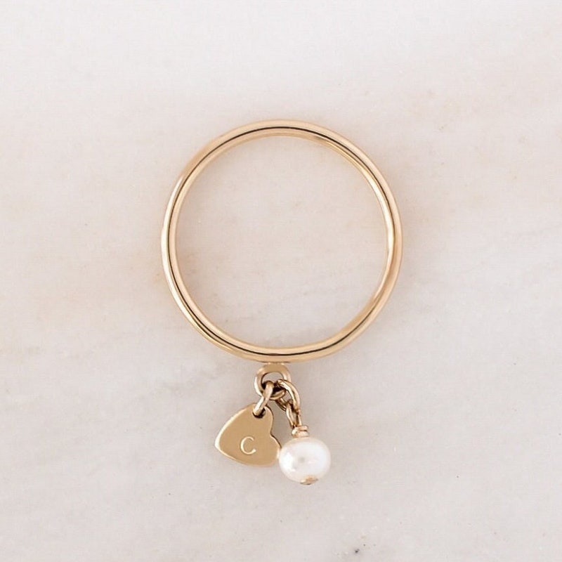 Charm Ring - Etsy