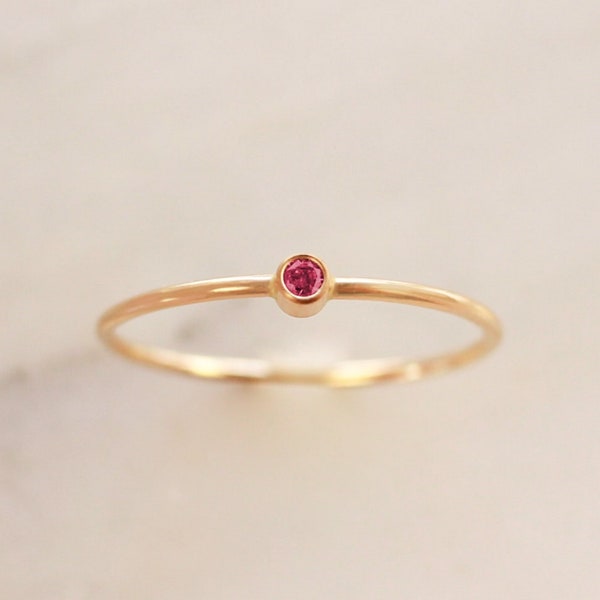 July Birthstone Ring - Etsy