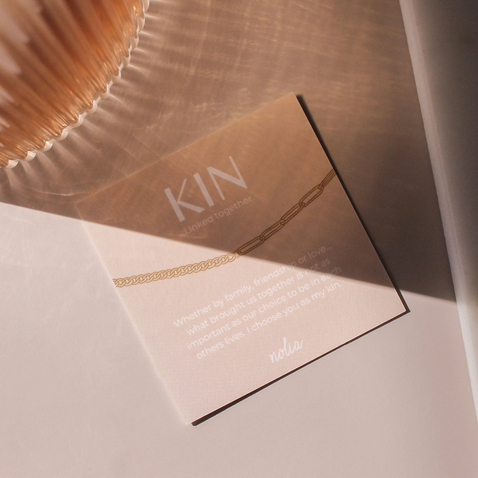 KIN Bracelet • Friendship Bracelet - Gold or Silver - Curb Paperclip ...