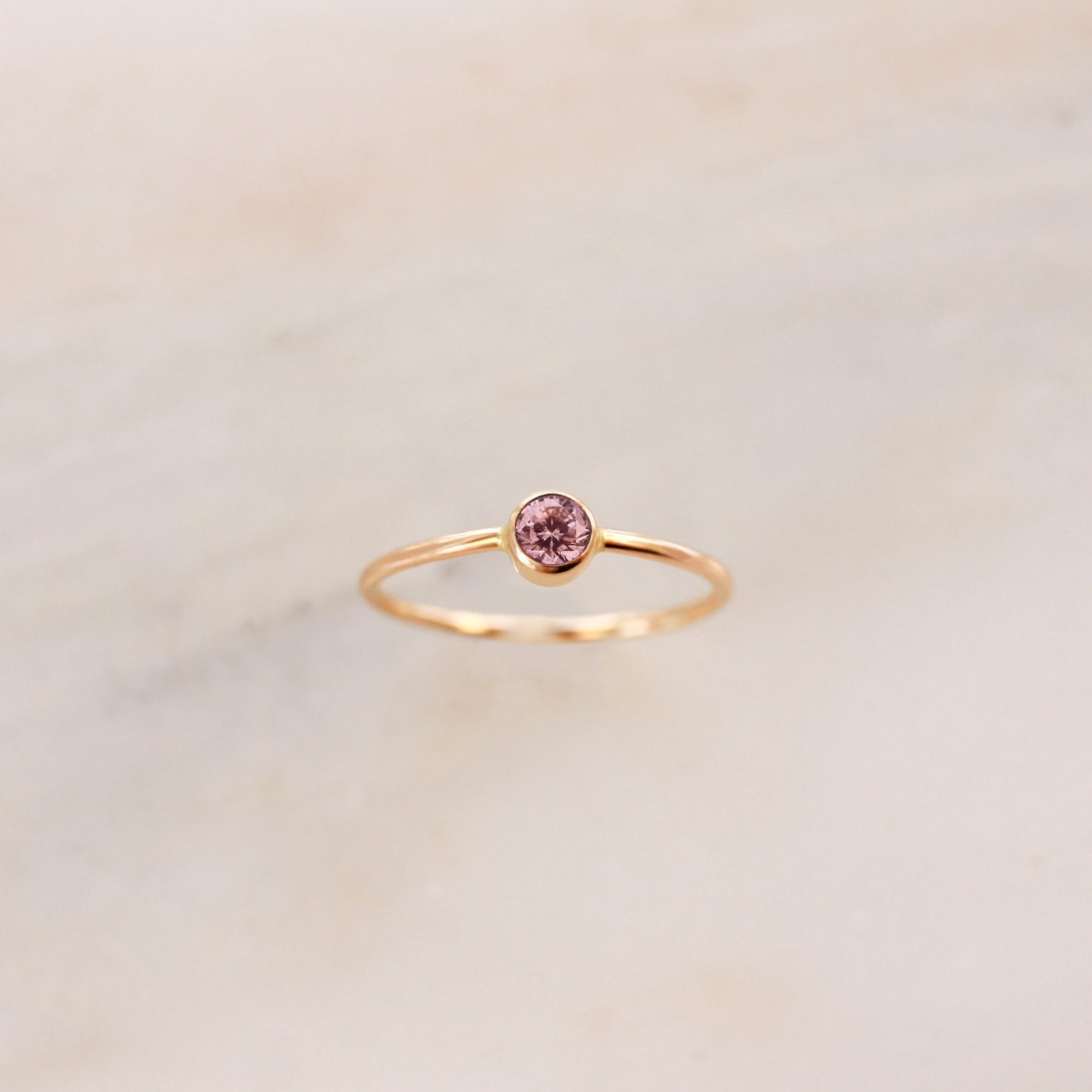 Alexandrite Ring June Birthstone Ring Gold, Silver or Rose Gold ...