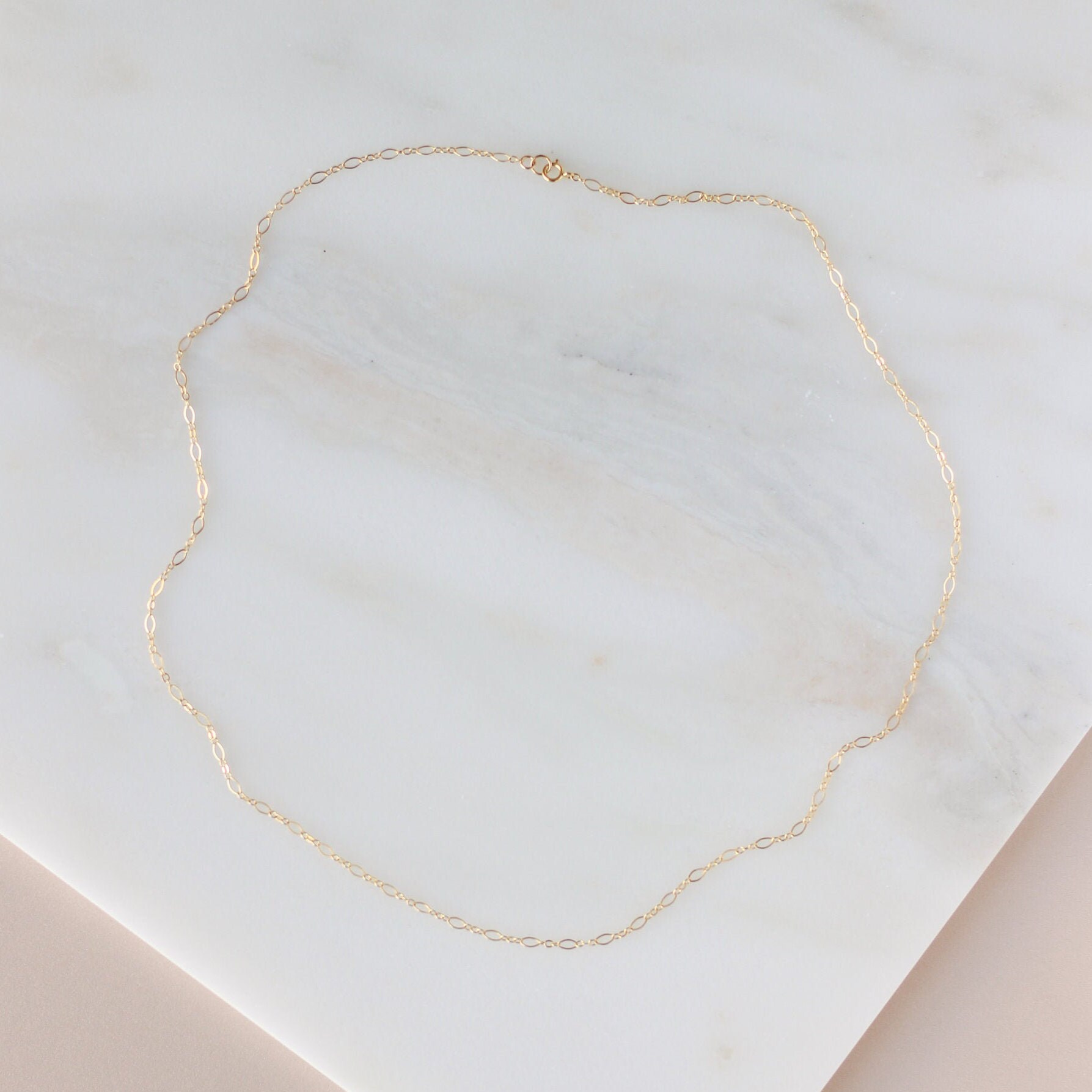 Sweet Chain Choker Gold or Silver Basic Gold Chain - Etsy