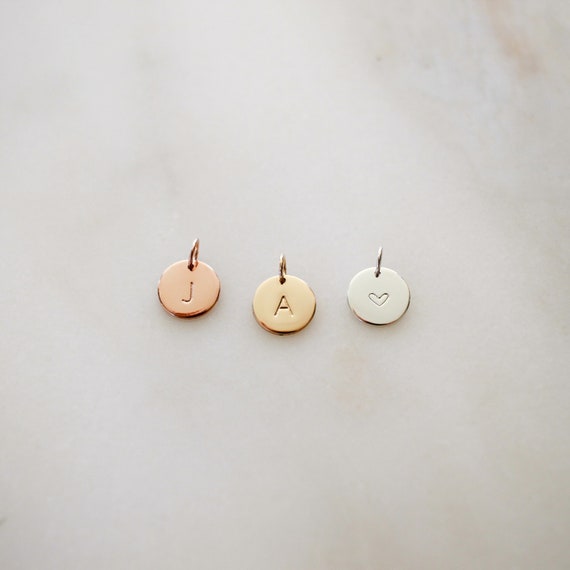 Original Disc Charm Add on Personalized Pendants Custom - Etsy