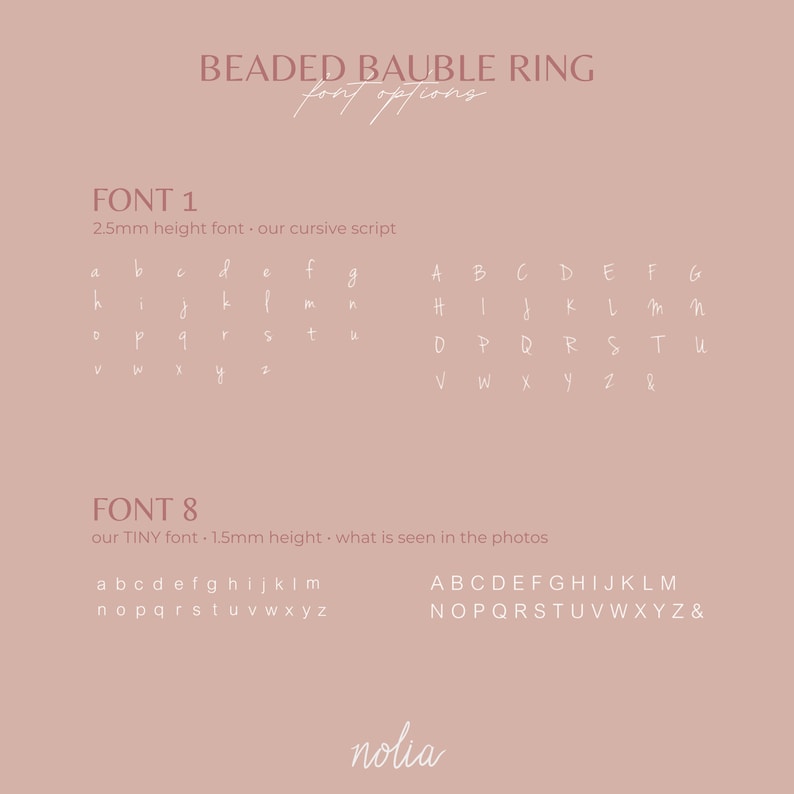 Anillo de cuentas con dijes • Joyería personalizada con dijes - Oro de ...