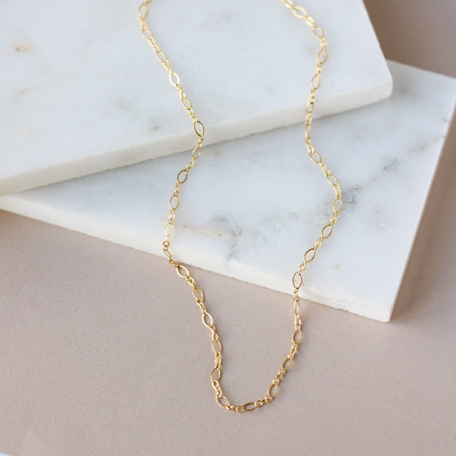 Sweet Chain Choker Gold or Silver Basic Gold Chain - Etsy