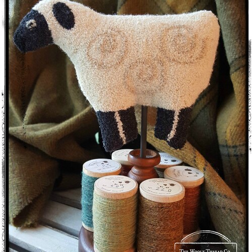 E-pattern Punch Needle Wooly Moire Sheep Needle Punch - Etsy