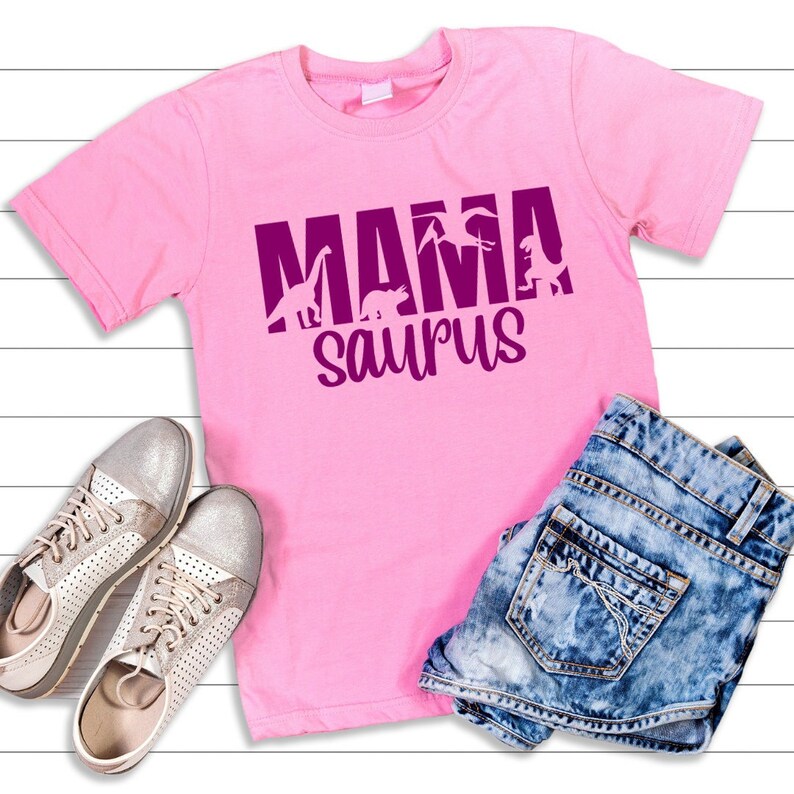 Dinosaur Mama SVG File Mamasaurus Svg Mama Shirt - Etsy Canada