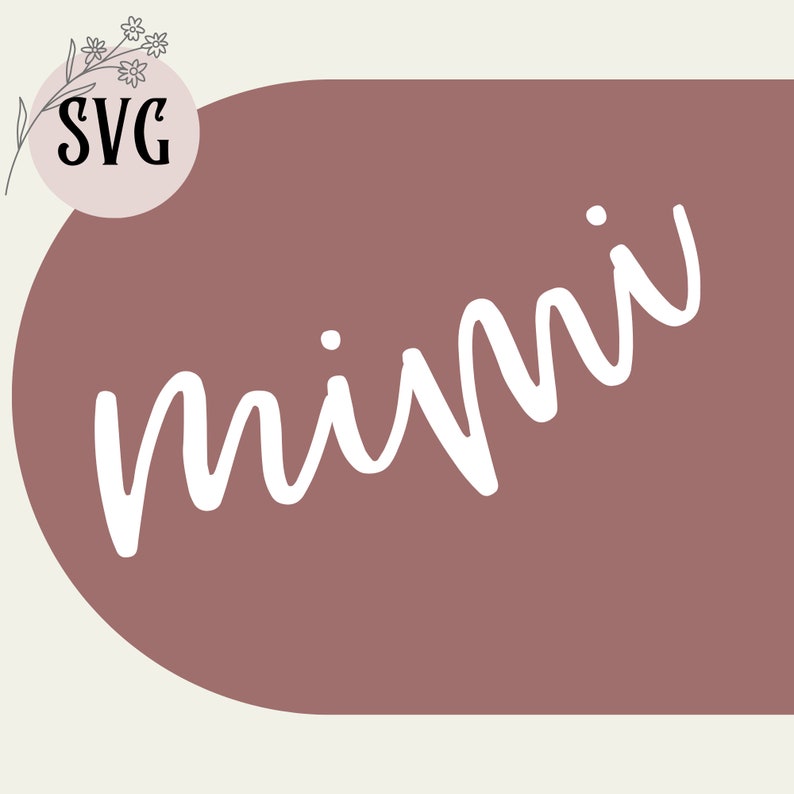 SVG Mimi Curved Mimi Svg File for Sweaters Neck Mimi SVG - Etsy