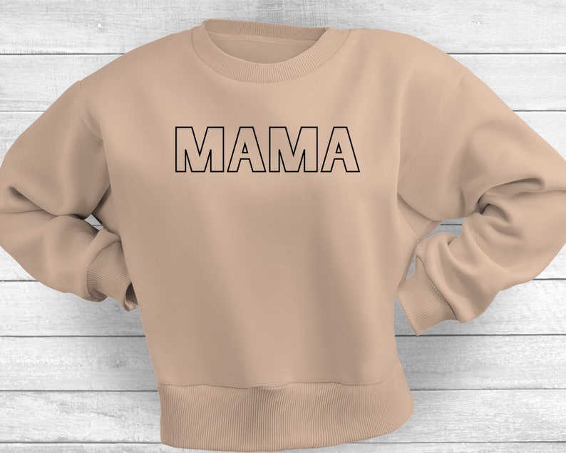 Mama Outline SVG Gift Ideas for Moms Svg for DIY Gifts for - Etsy