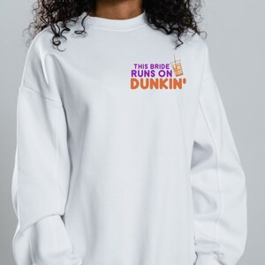 Bride Runs on Dunkin' SVG: Wedding T-shirt Design (digital Download) - Etsy