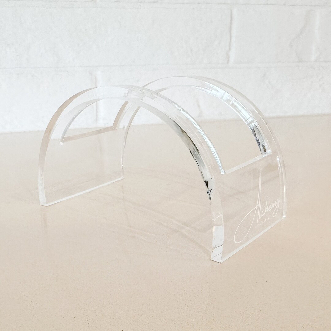 Acrylic Two Coaster Display Stand - Etsy