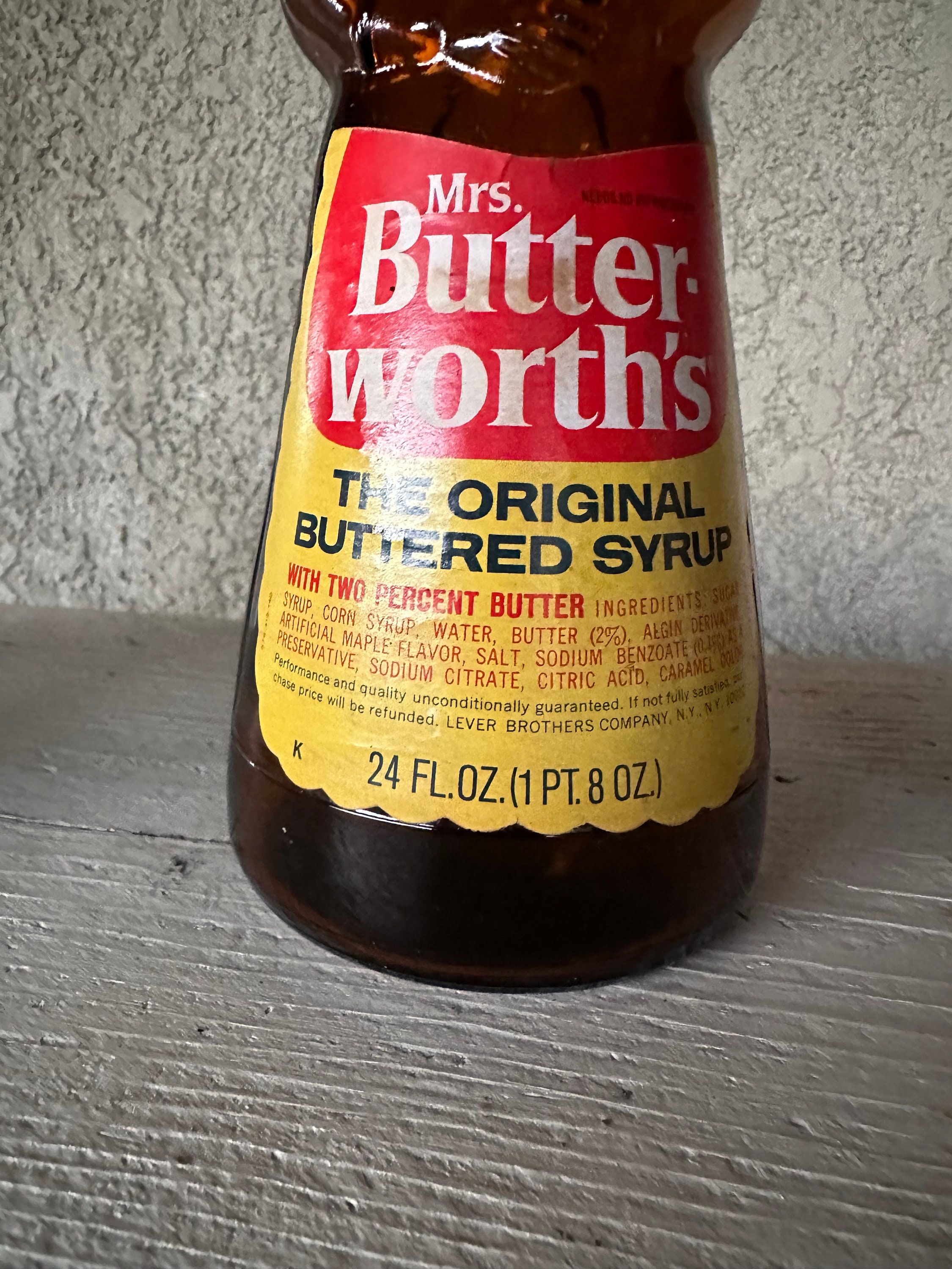 Mrs Butterworth’s Amber Bottles - Etsy