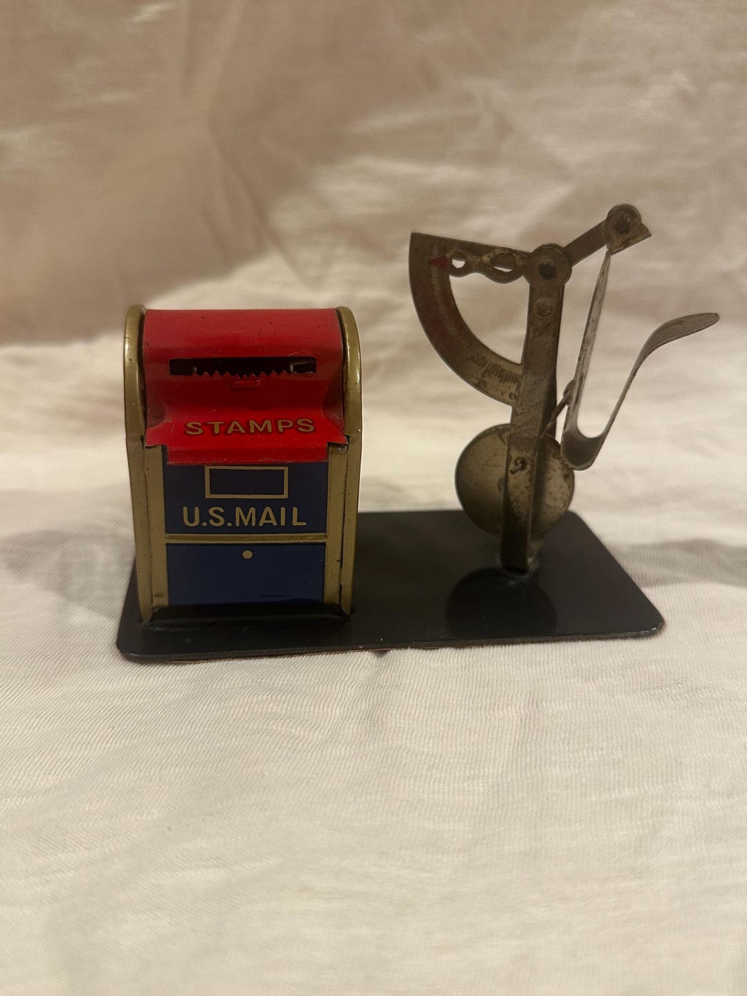 Vintage Stamp Dispenser and Letter Weight/hokder - Etsy