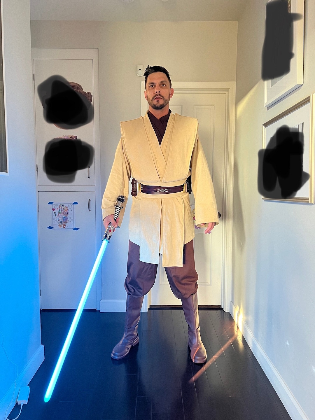 Jedi/sith Costume Inspired Pants: Elastic Waist, Custom Sizes - Etsy