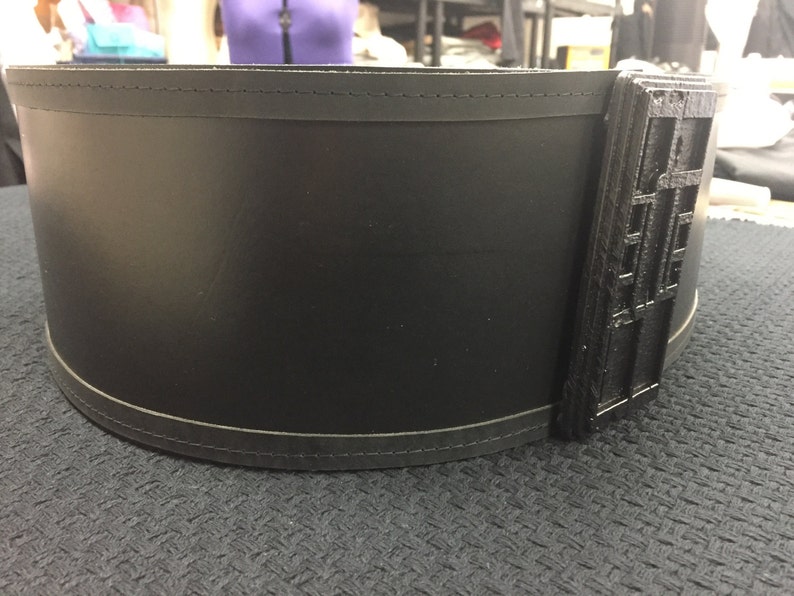 Star Wars KYLO REN inspired Leather Belt and Buckle 4 1/2 | Etsy