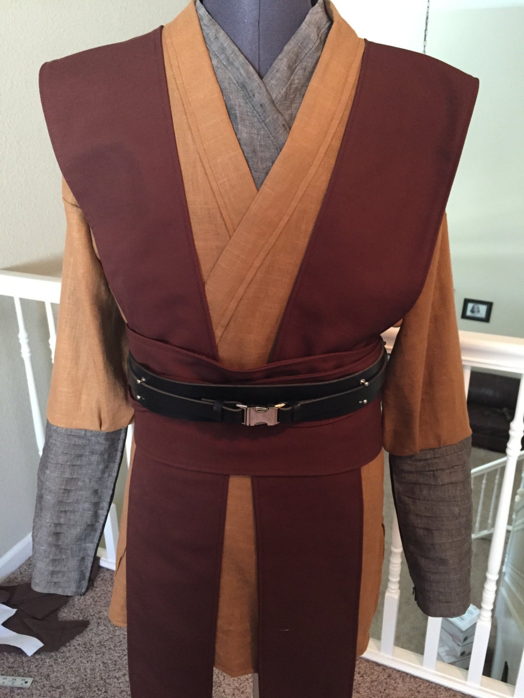 Star Wars Inspired Jedi Tunic,under Tunic, Obi, Tabards and Pleaded ...