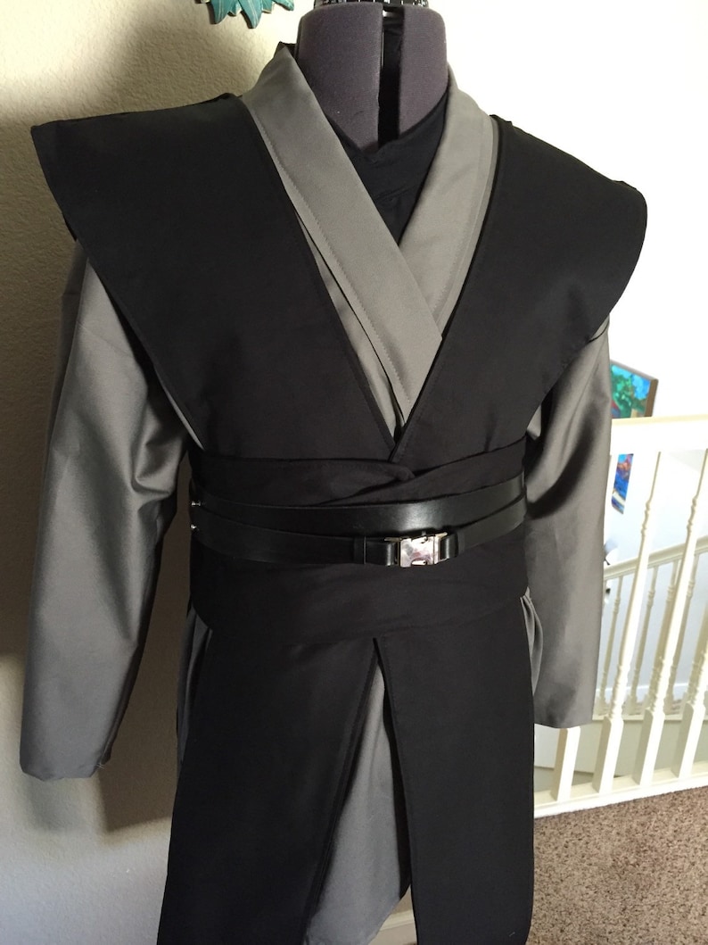 Grey Jedi Star Wars Inspired Sith/jedi Tunic Tabards Obi | Etsy