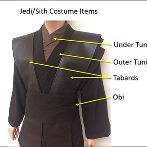Anakin Skywalker Inspired Tunic, Tabards , Obi Set Episode 3 - Etsy