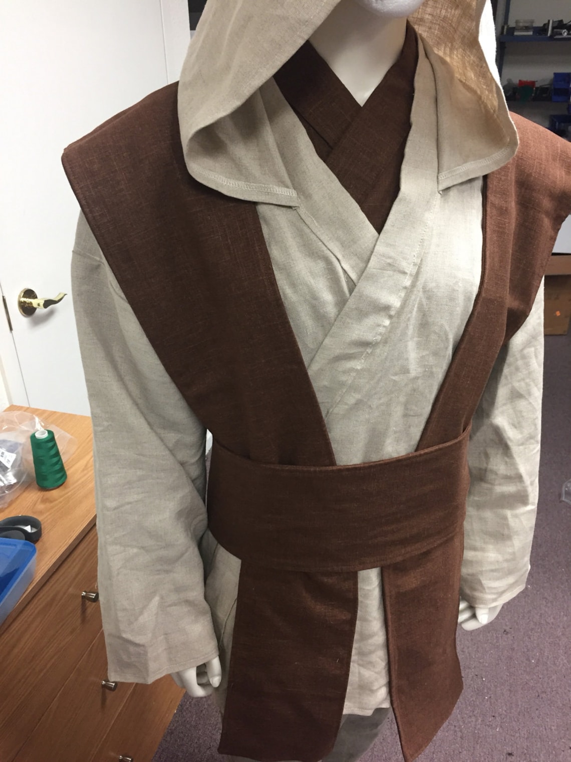 Star Wars Inspired Sith/jedi Tunic with Tabards Obi set and | Etsy