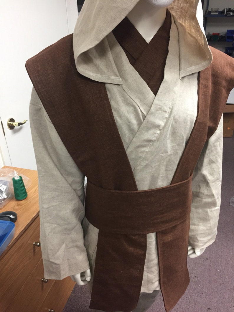 Star Wars Inspired Sith/jedi Tunic with Tabards Obi set and | Etsy