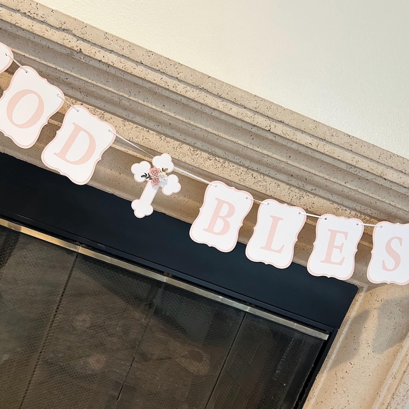 Baptism Banner Bunting - Etsy