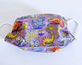 Dino Face Mask - Etsy