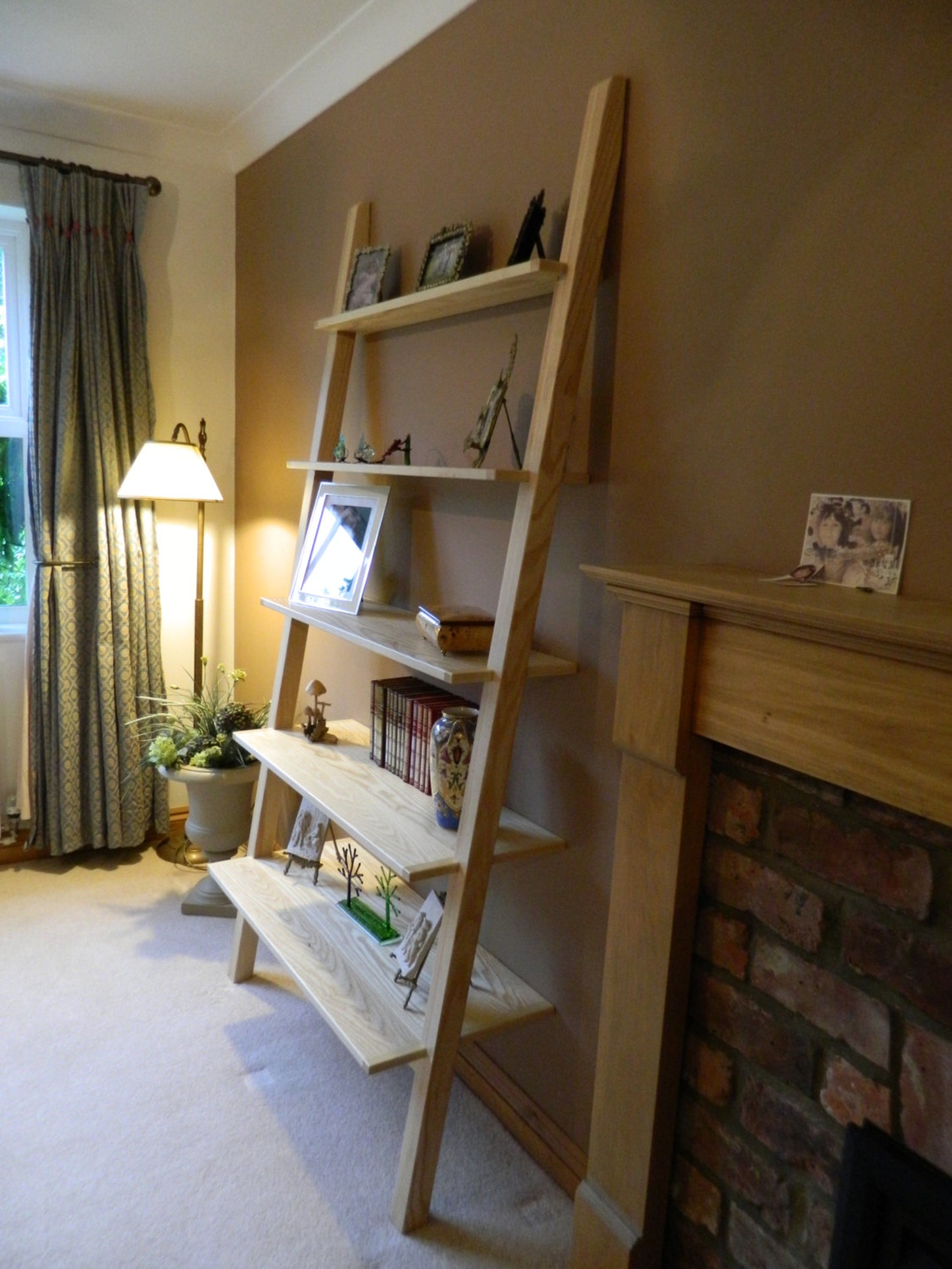 Ladder Shelves Shelves Shelving Unit - Etsy UK