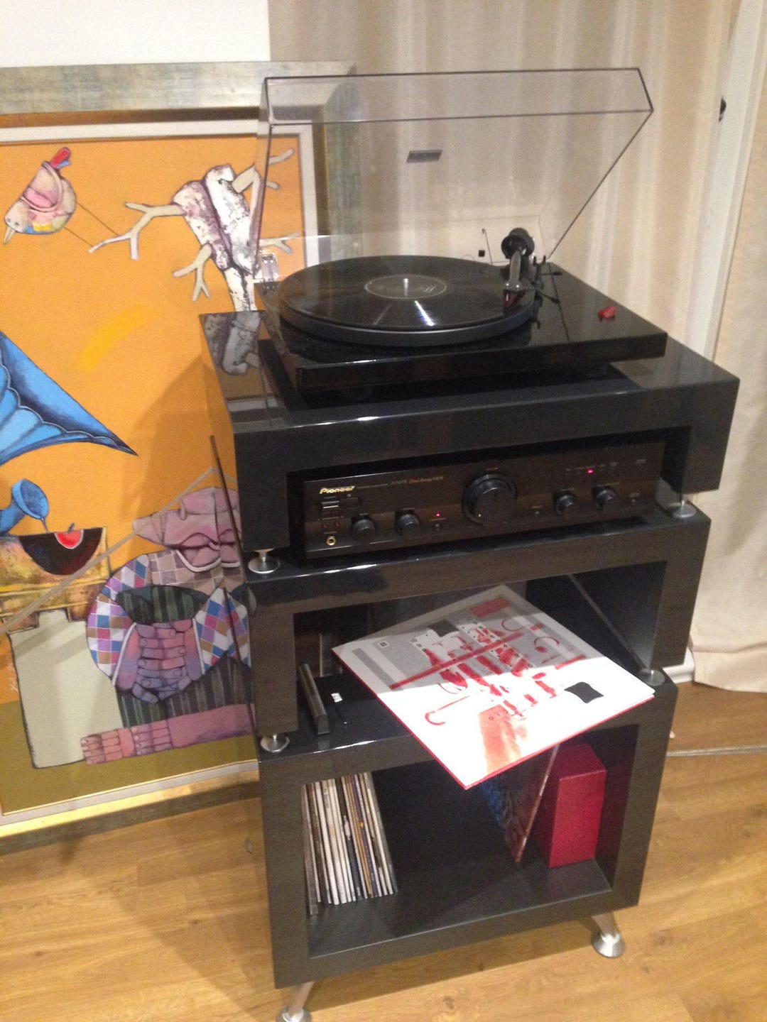 Hifi Stack Genus With Record Storage - Etsy