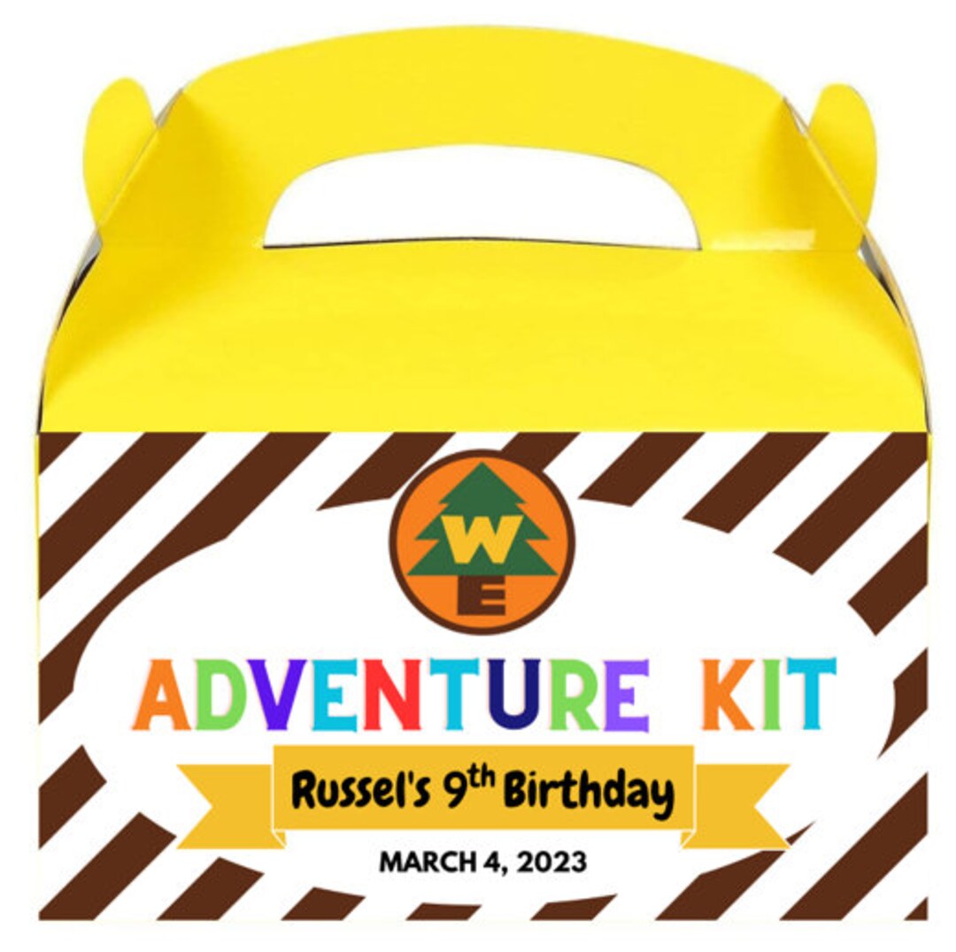 Pixar up Birthday Goody Bag, up Movie, Pixar Birthday, up Movie Decor ...