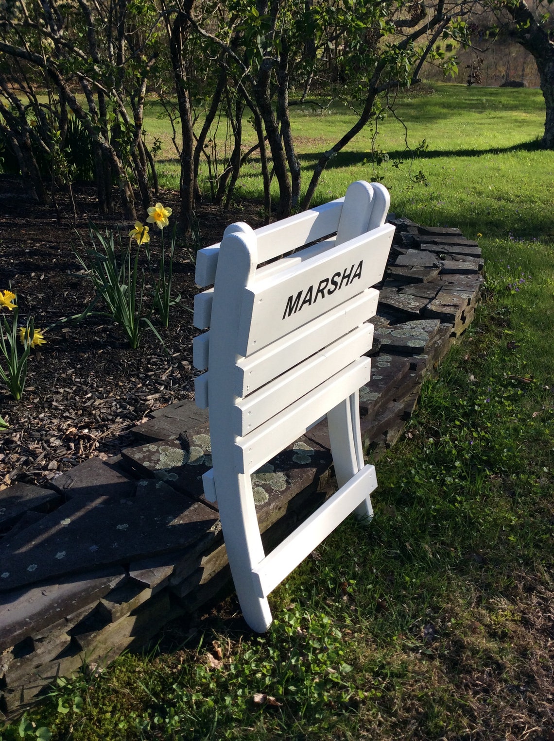 Personalized Painted Beach Chair - Etsy