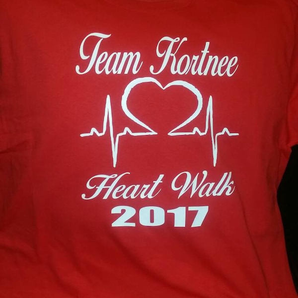 Heart Walk Shirt - Etsy