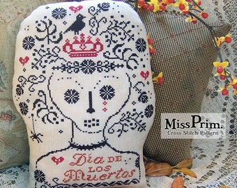 Miss Prim Cross Stitch - Etsy