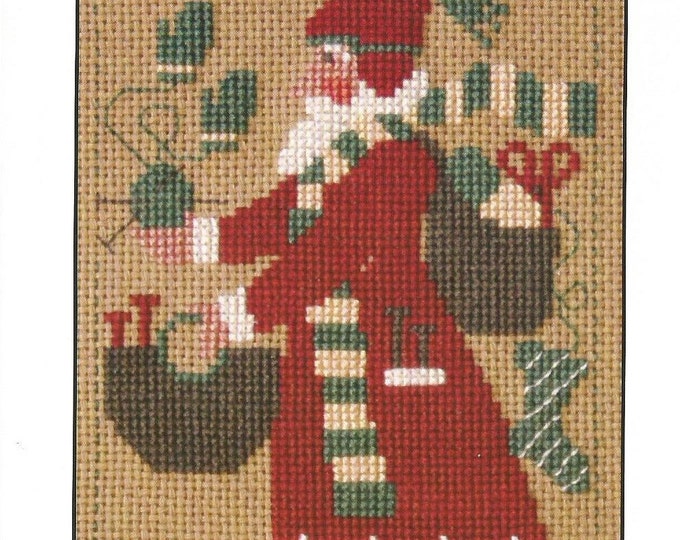 PRAIRIE SCHOOLER 2007 Santa Chart Counted Cross - Etsy