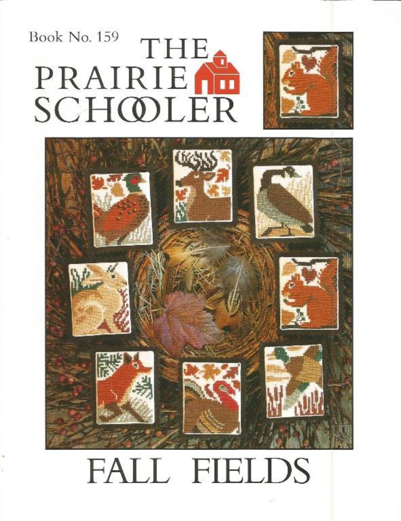 PRAIRIE SCHOOLER Fall Fields Book No 159 Counted | Etsy