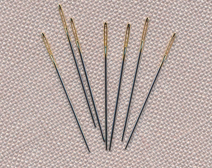 PAT'S FAVORITE NEEDLE • Tapestry Gold Eye Needle • Size 26 • Fine ...