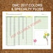 PDF INSTANT Download DMC Floss Checklist Floss Inventory - Etsy