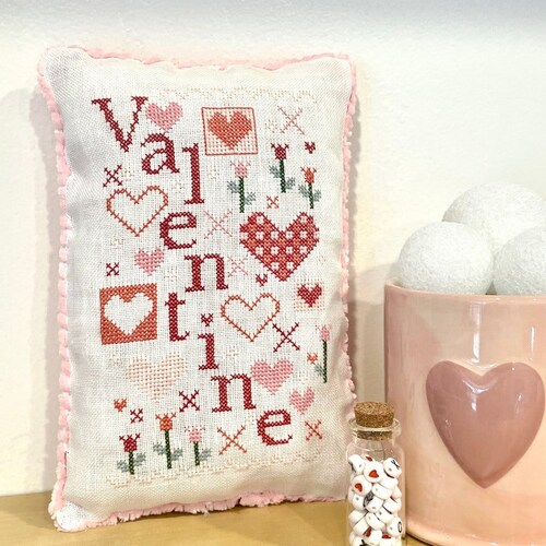 Valentine Cross Stitch Pattern PDF - Etsy
