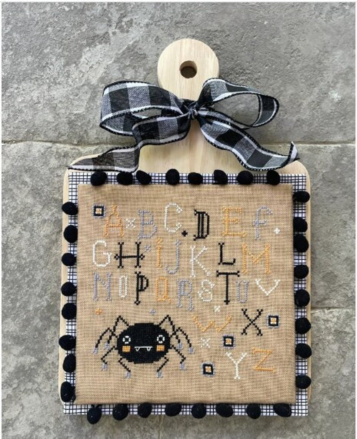 Creepy Crawly Alphabet by Emily Call Stitching, Halloween Cross Stitch ...